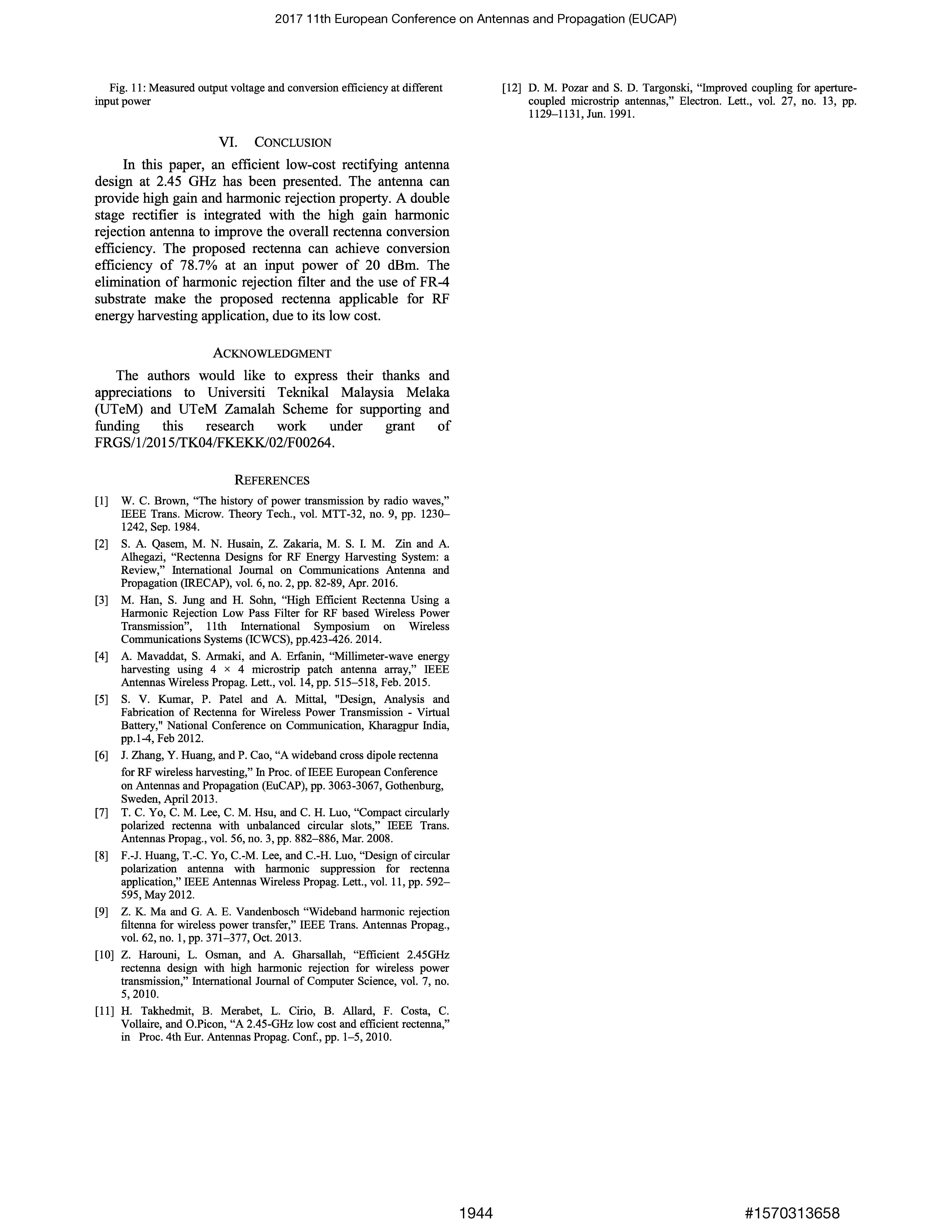 2.45GHz高效整流天线设计-CSDN博客